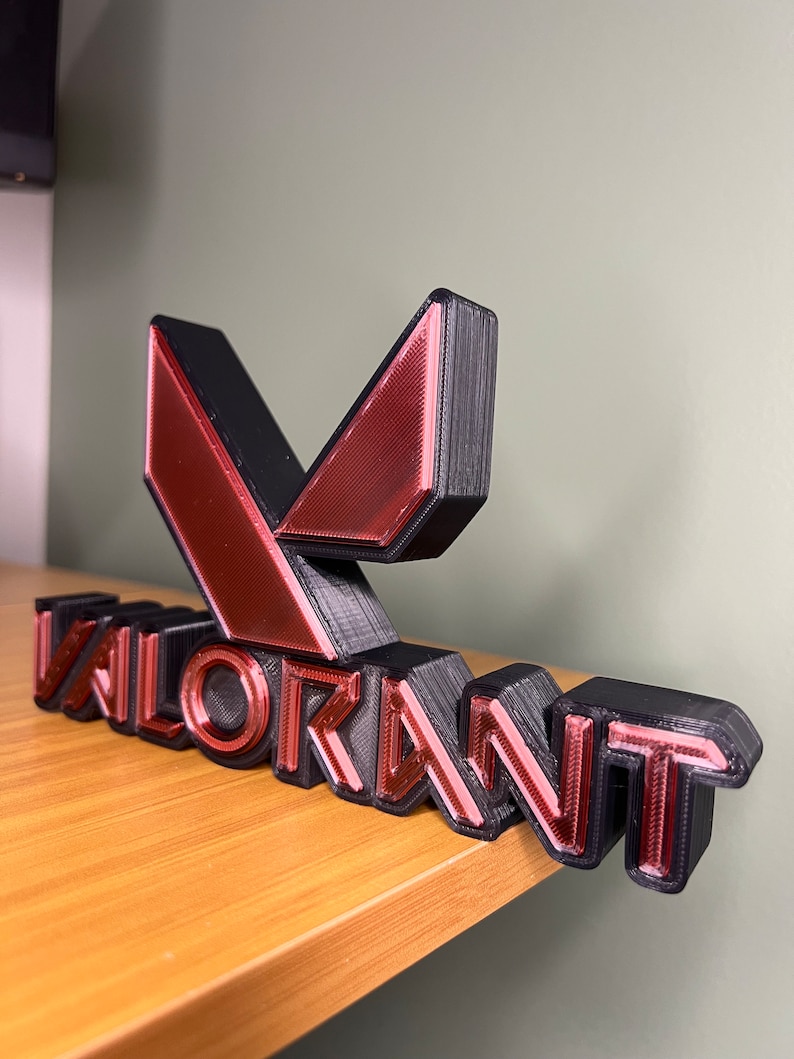 Valorant Multi-color Layered Desk Stand Gaming Accessory - Etsy