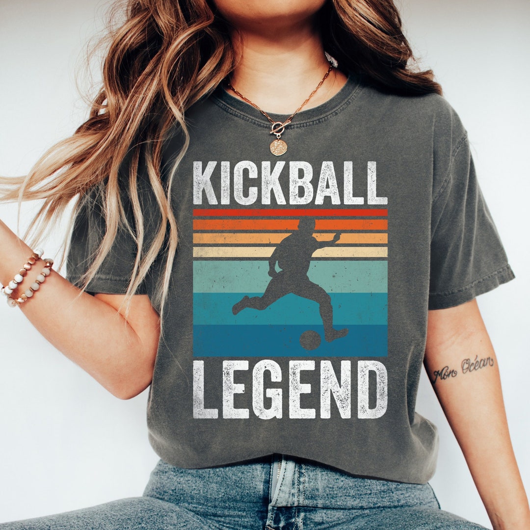Kickball Legende Tshirt Lustiges Kickball Shirt Kickball Kader Kickball ...