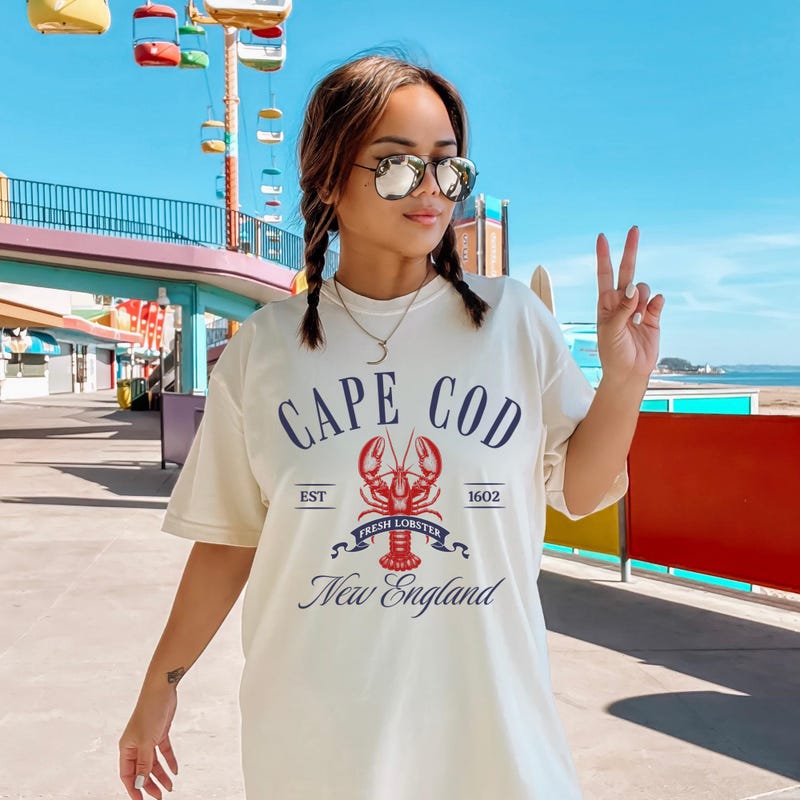 Cape Cod Logos on Shirt - Etsy Canada