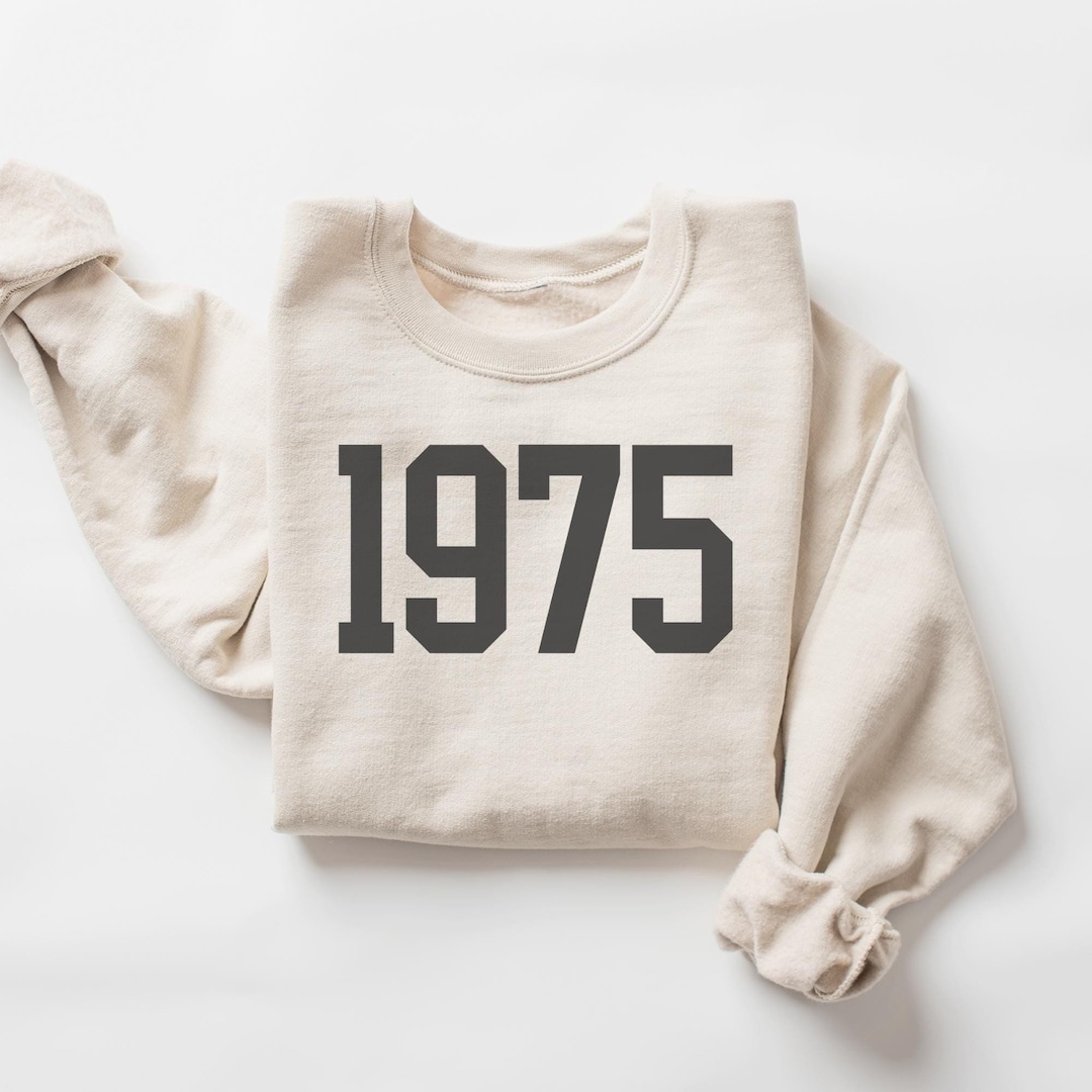 1975 Shirt 1975 Gifts50th Birthday Sweatshirt, 50th Birthday Gift for ...