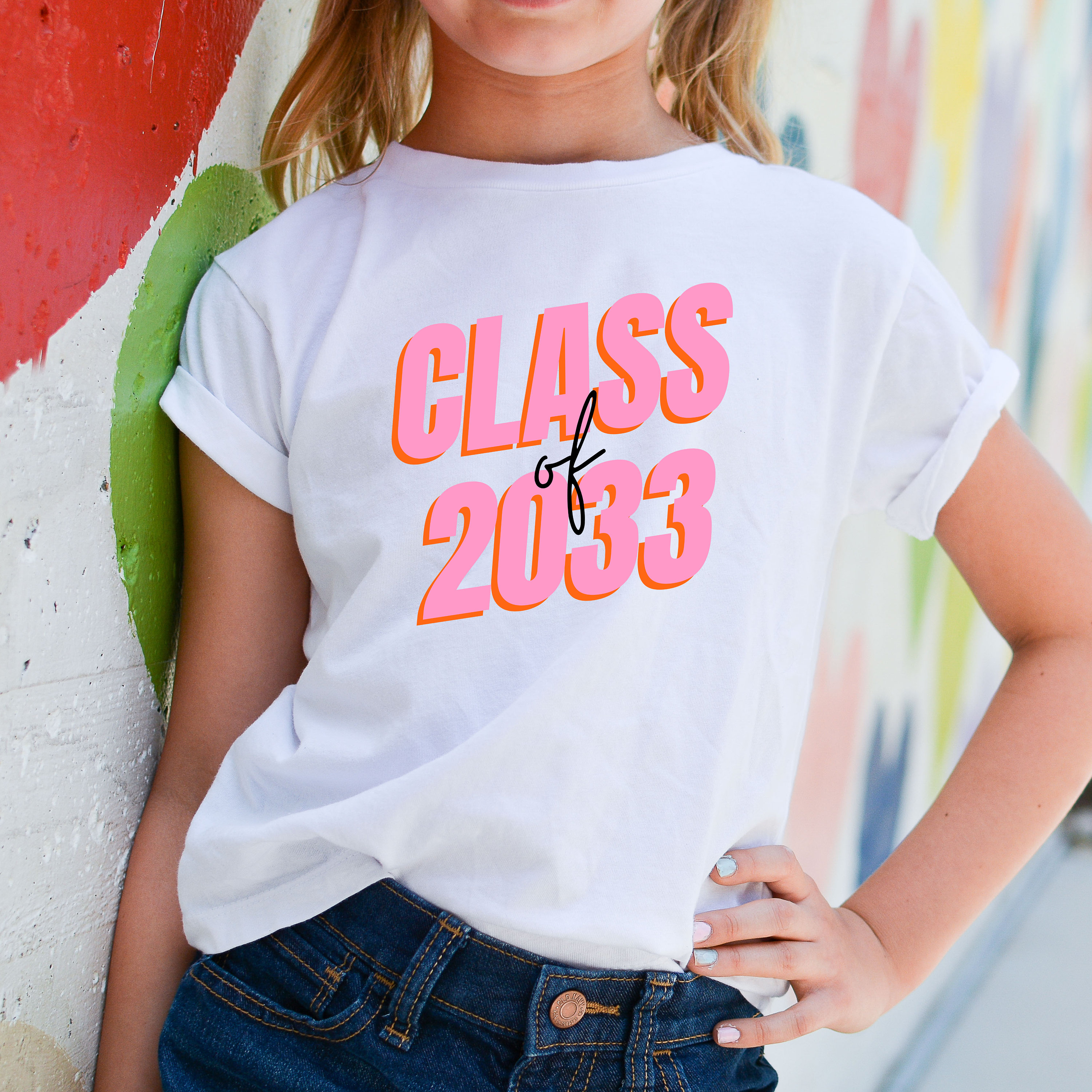 First Day of School Shirt Kindergarten Shirt Class of 2033 - Etsy