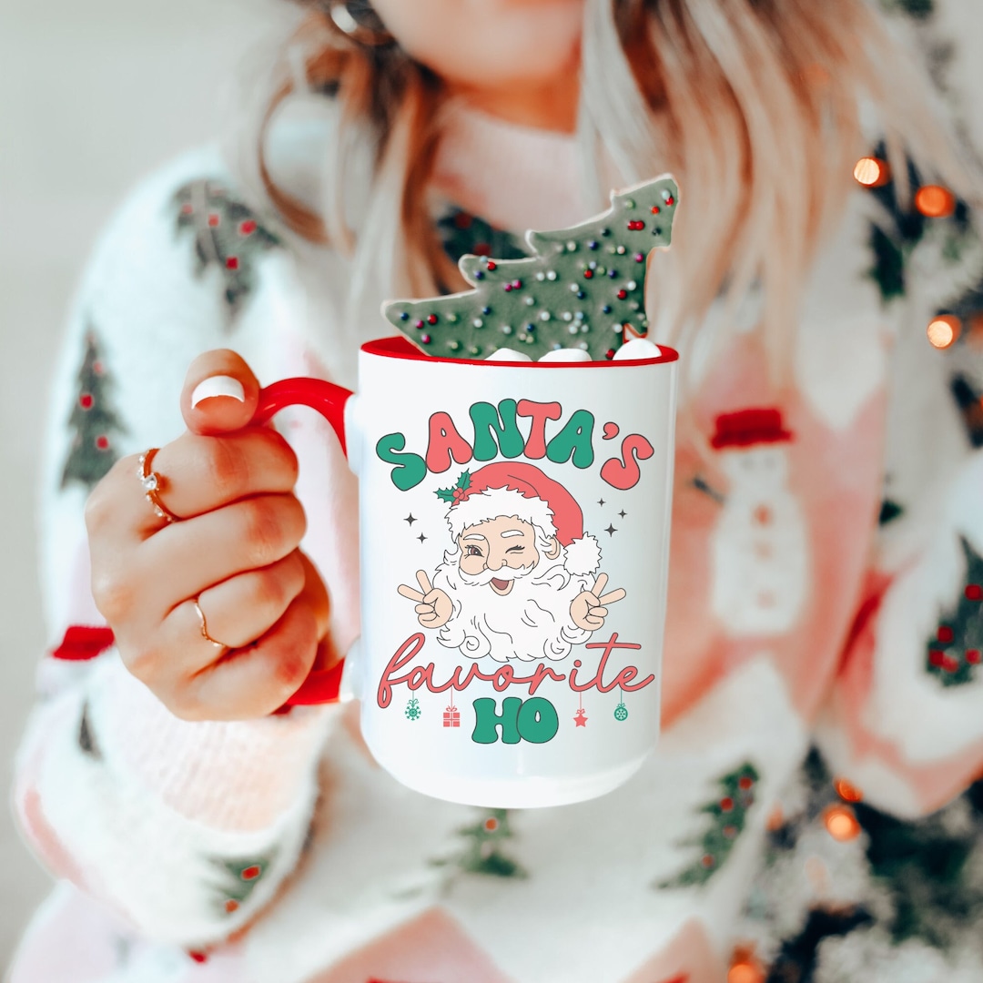 Santa's Favorite Ho Mug - Funny Christmas Coffee Mug - Etsy
