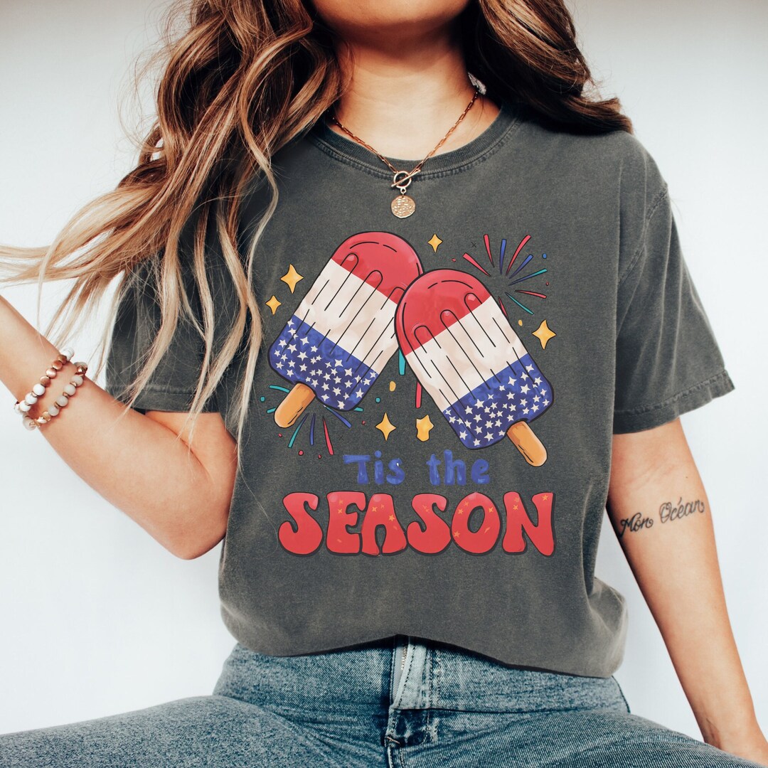 Tis the Season Bomb Pop Shirt, Retro America Shirt Retro July 4th ...