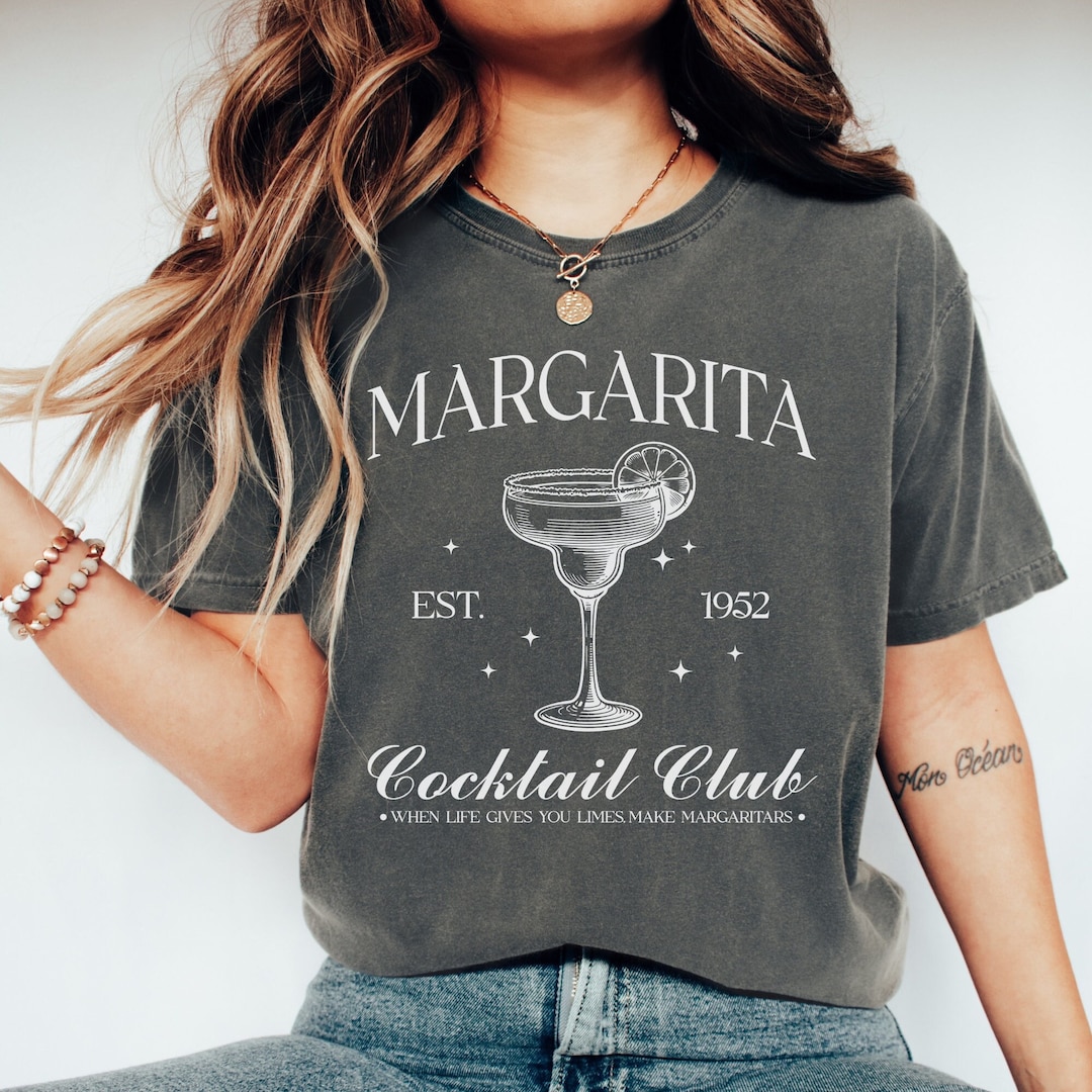 Margarita Cocktail Club Shirt Margarita Lover Tshirt Margarita Tee ...