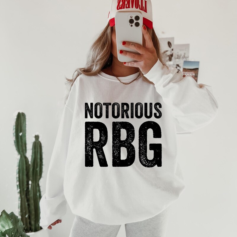 Rbg Sweatshirt - Etsy