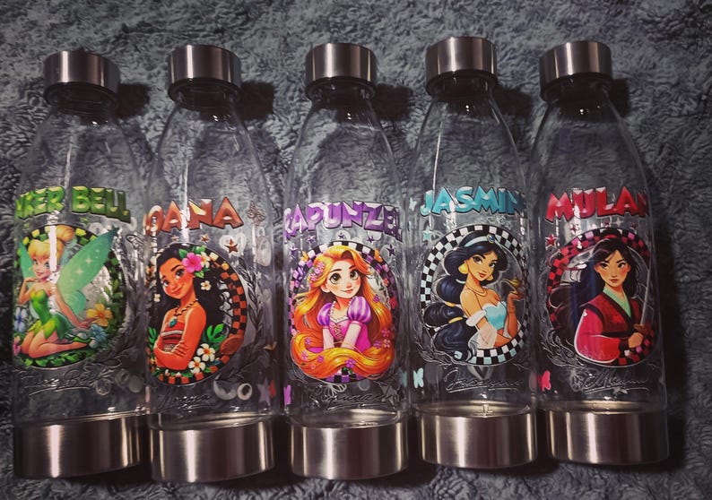 Disneys' Princess Jasmine (aladdin) 600ml Water/ Drinks Bottle - Etsy