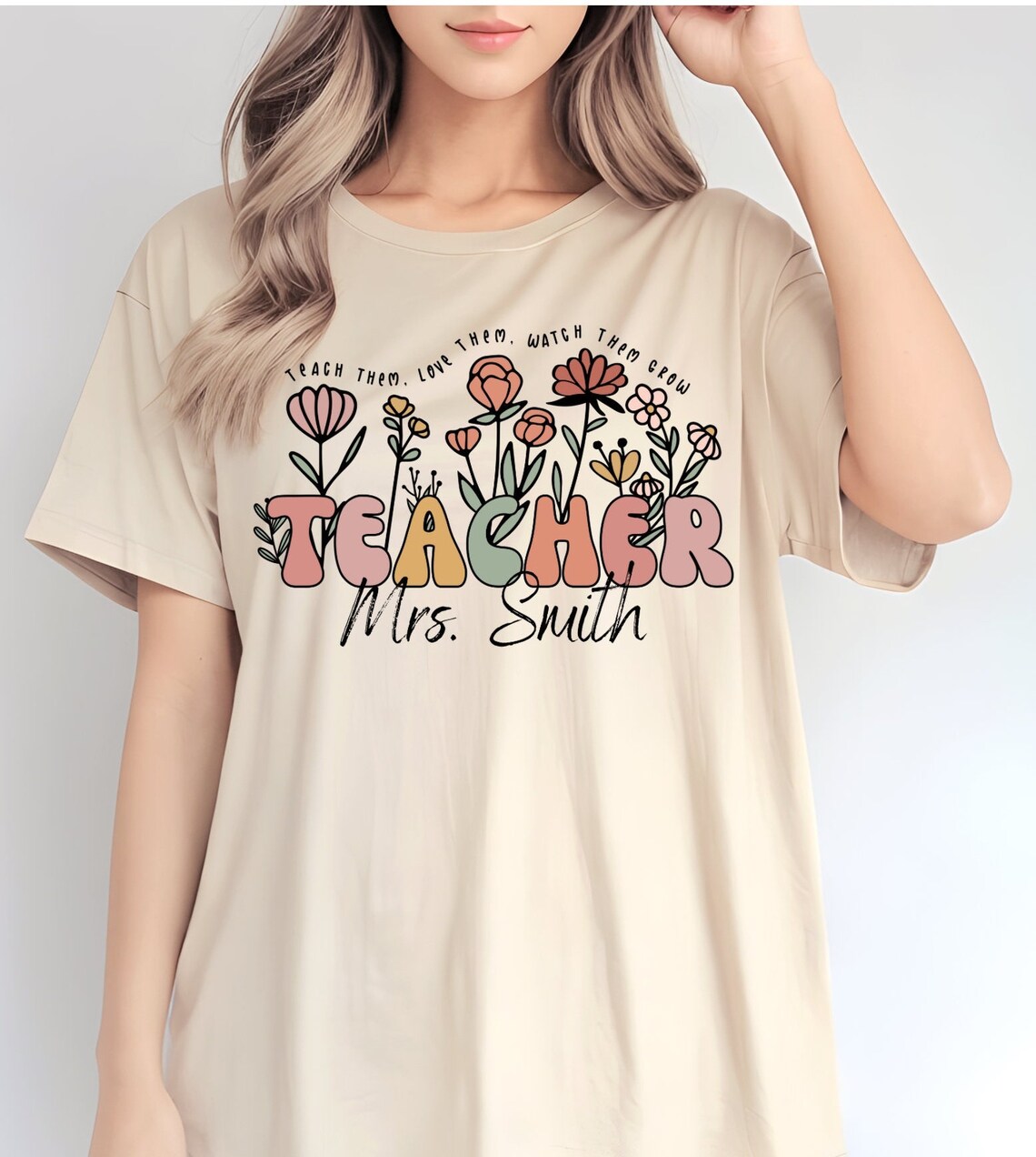 Personalized Teacher Shirt Custom Teacher Shirt Custom Name Teacher ...