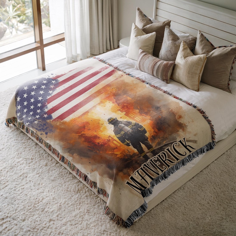 Fireman Blanket - Etsy