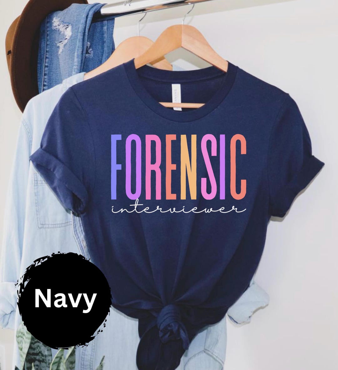 Forensics Shirt, Forensic Nurse Forensic Interviewer Personalized ...
