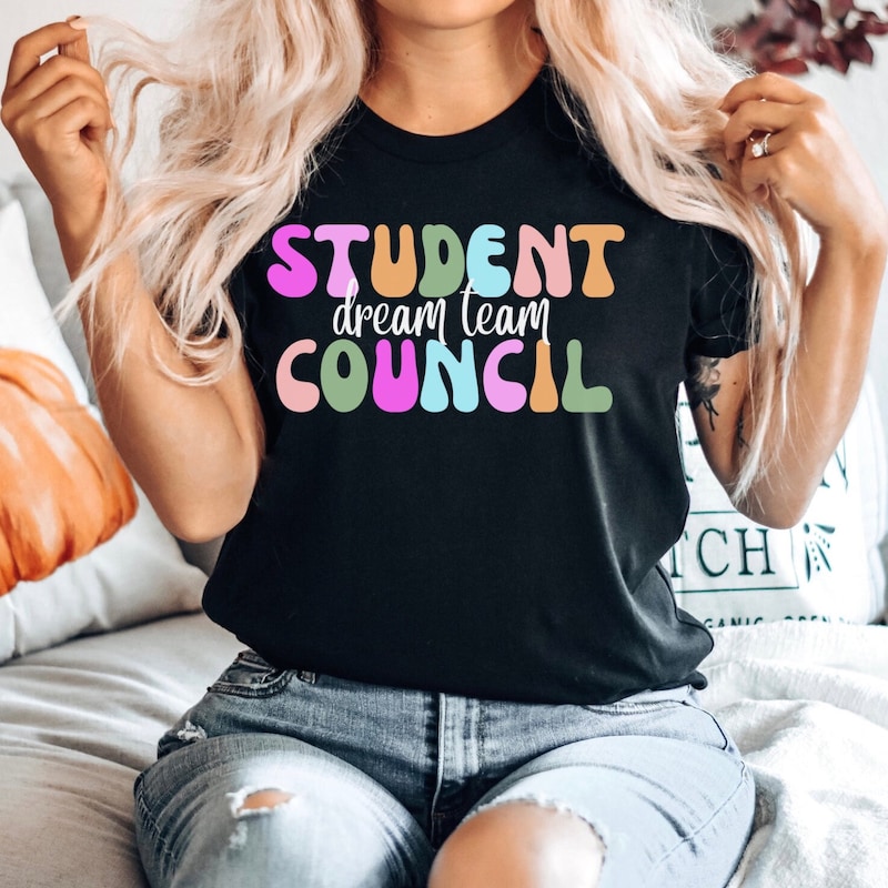 Student Council Shirt - Etsy
