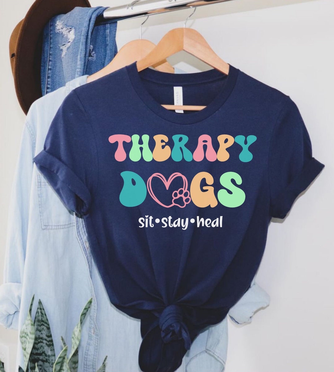 Therapy Dog Shirt Service Dog Shirt Working Dog Shirt Service Dog ...