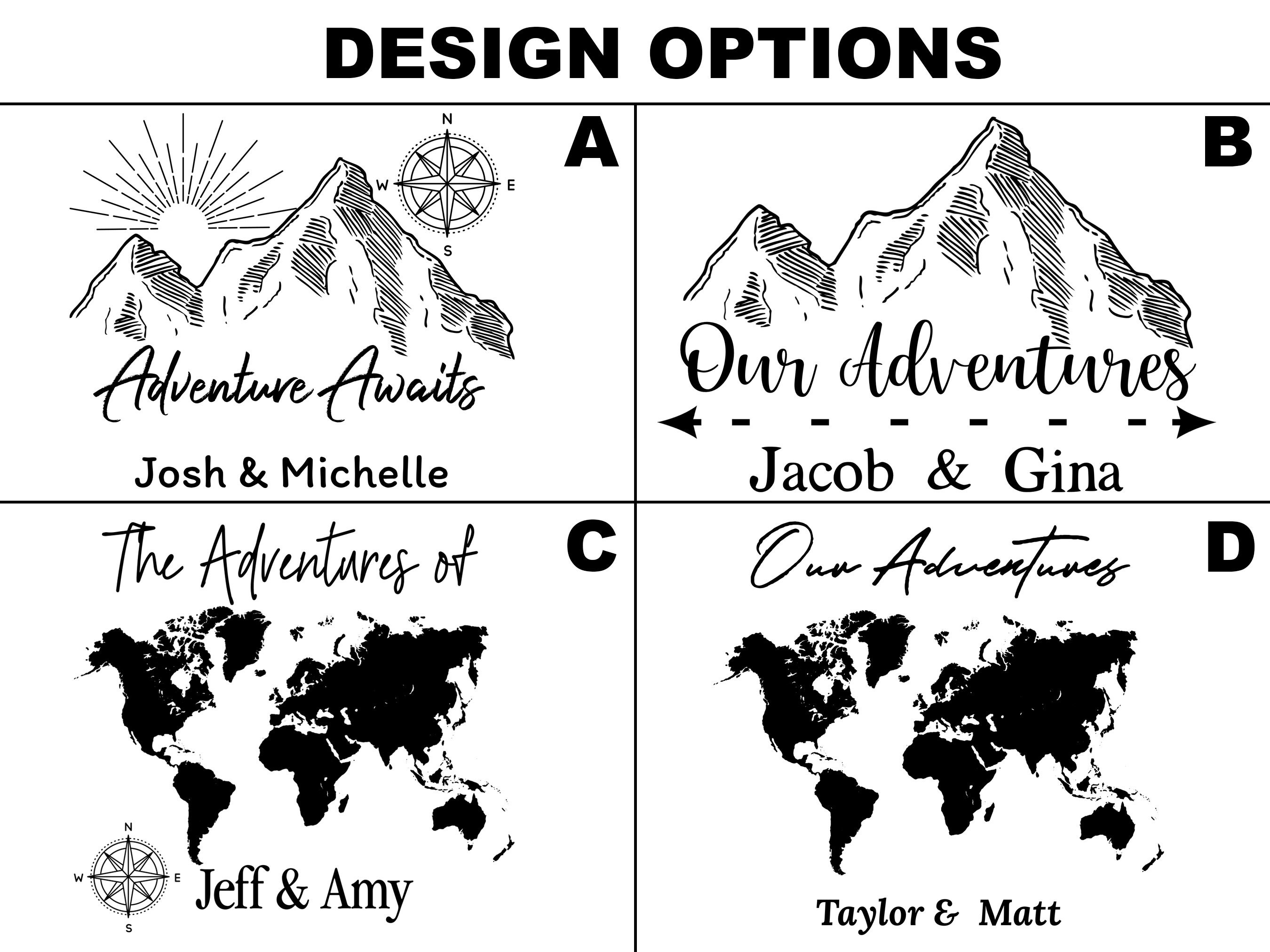 Personalized Box, Memory Box, Engraved Box, Adventures Box, Christmas ...