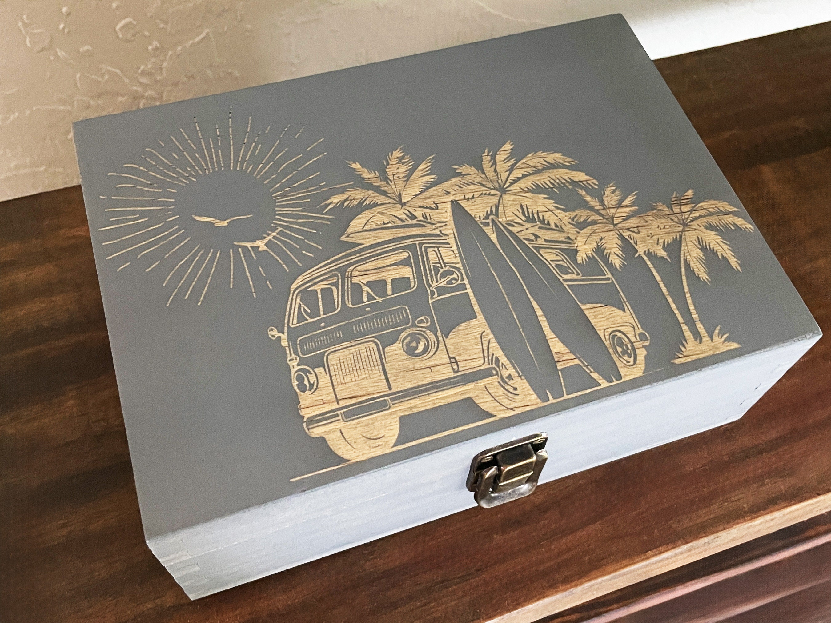 Surf, Surfing, Surf Board, Palm Trees, Hawaii, Aloha, Surf Decor, Surf ...