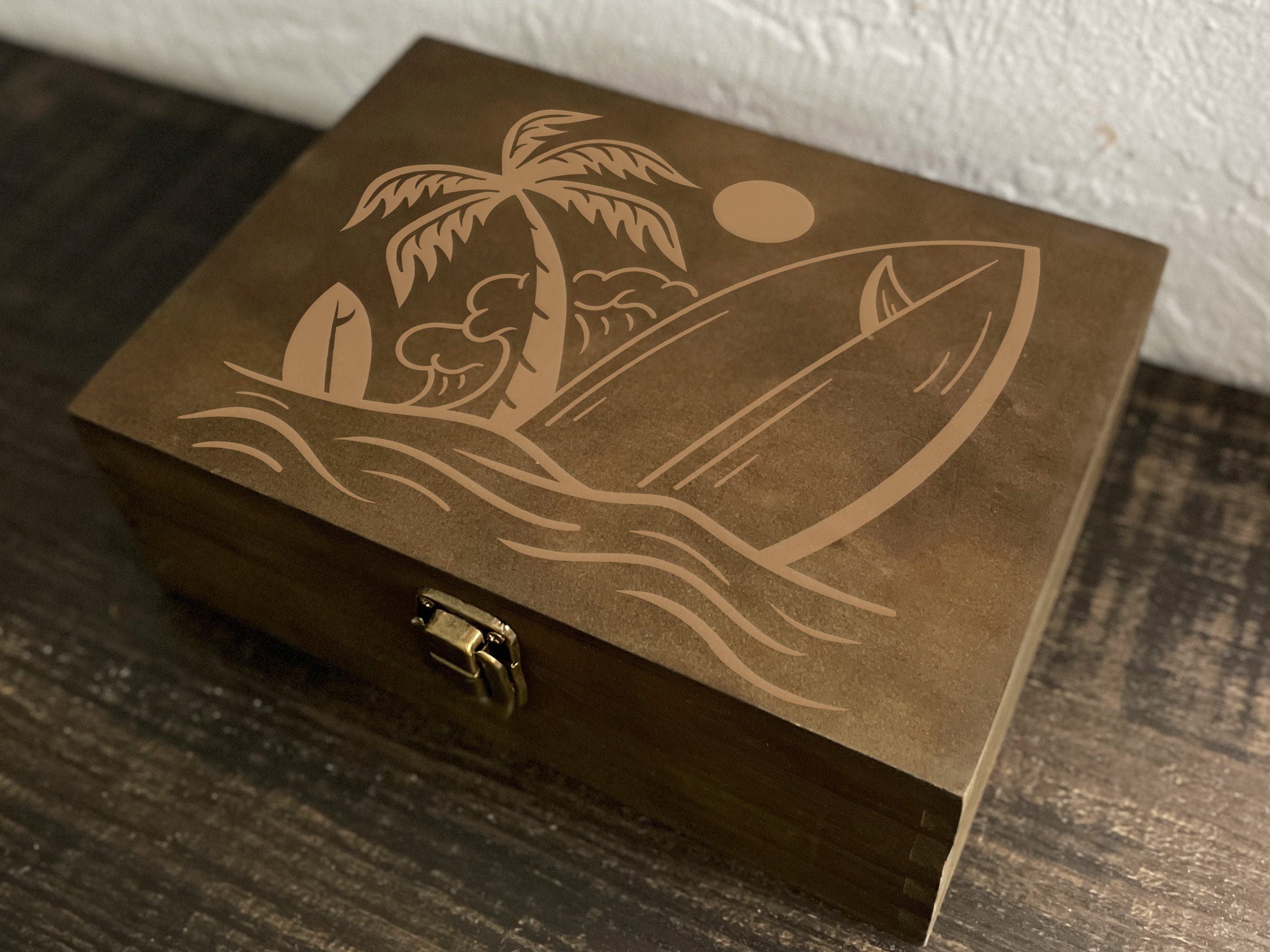 Surf, Surfing, Surf Board, Palm Trees, Hawaii, Aloha, Surf Decor, Surf ...