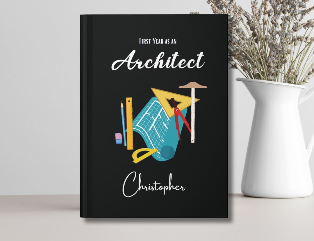 First Year Architect Journal, Personalized Architect Journal Gift ...