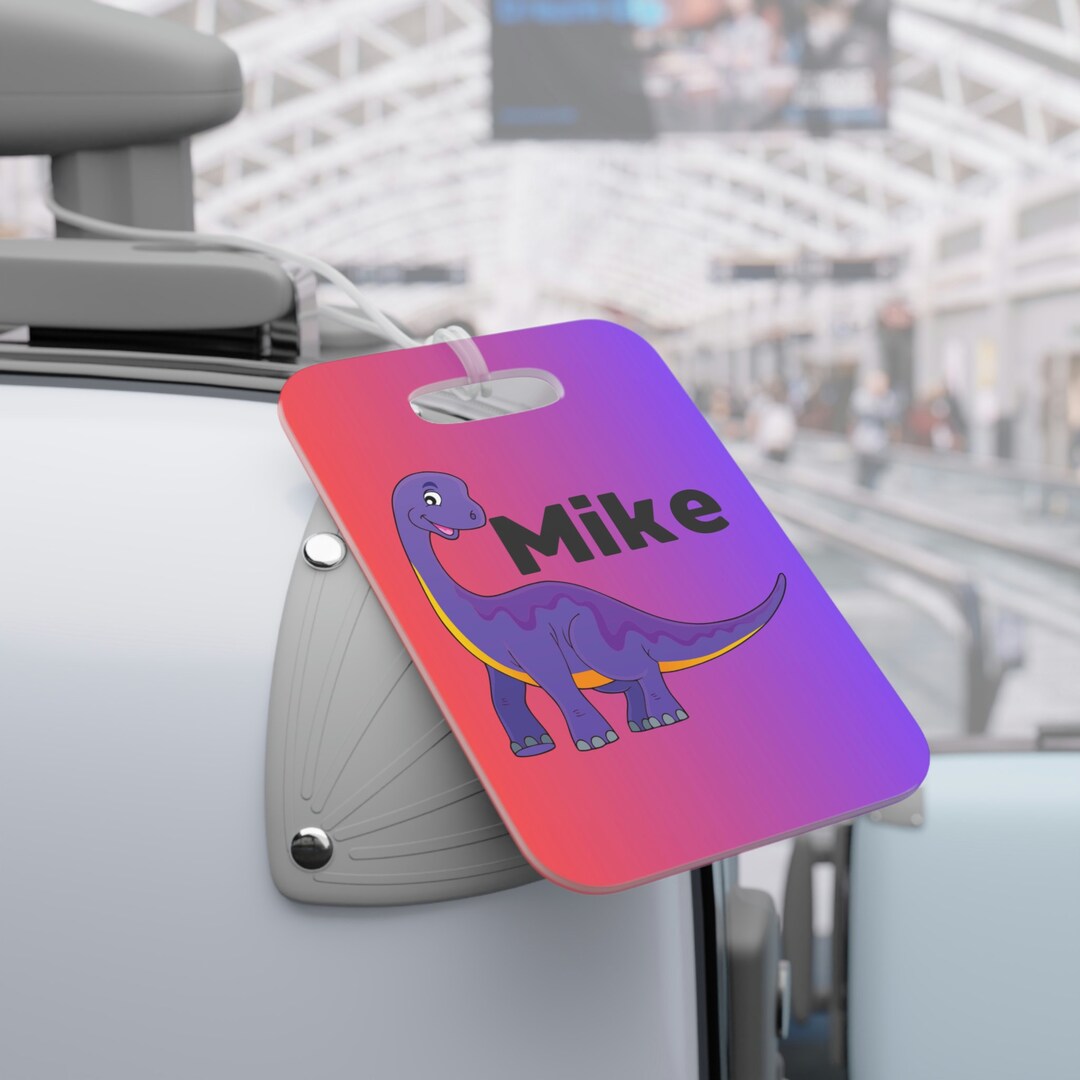 Personalized Kids Luggage Tags, Custom Luggage Tag, Travel Suitcase ID ...