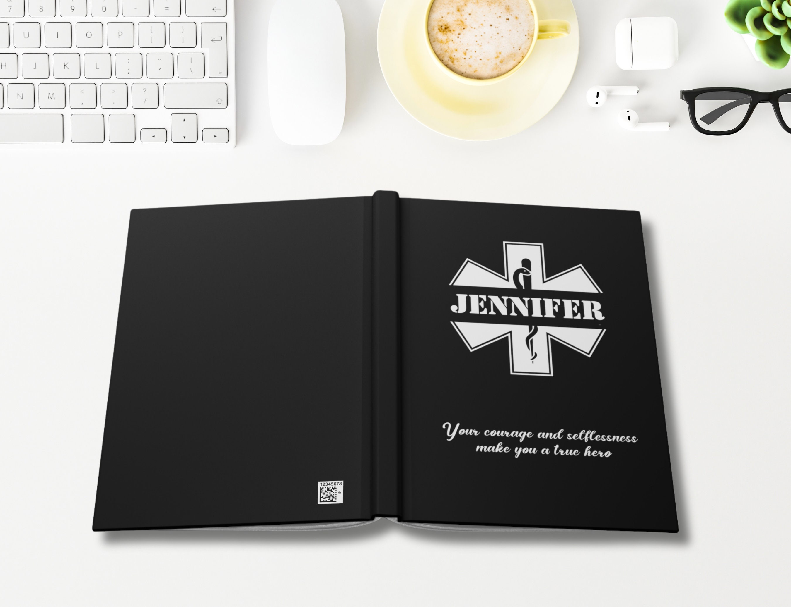 Paramedic Journal Gift, Personalized Paramedic Journal, Custom ...