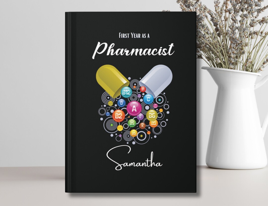 First Year Pharmacist Journal, Personalized Pharmacist Journal Gift ...