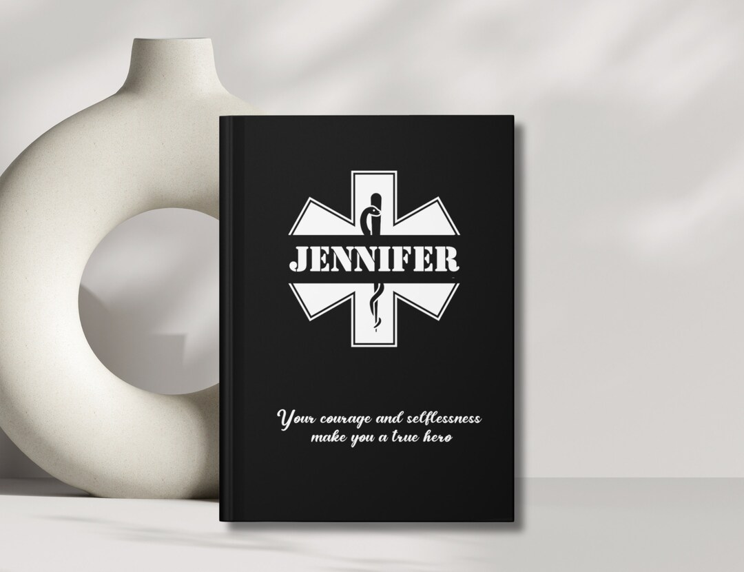 Paramedic Journal Gift, Personalized Paramedic Journal, Custom ...