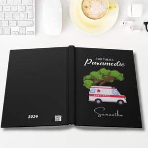 First Year Paramedic Journal Gift, Personalized Paramedic Journal ...