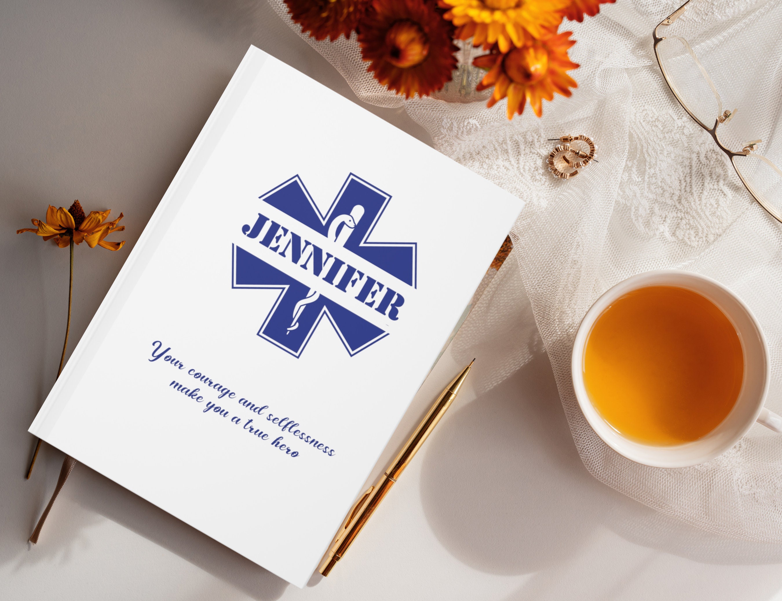 Paramedic Journal Gift, Personalized Paramedic Journal, Custom ...