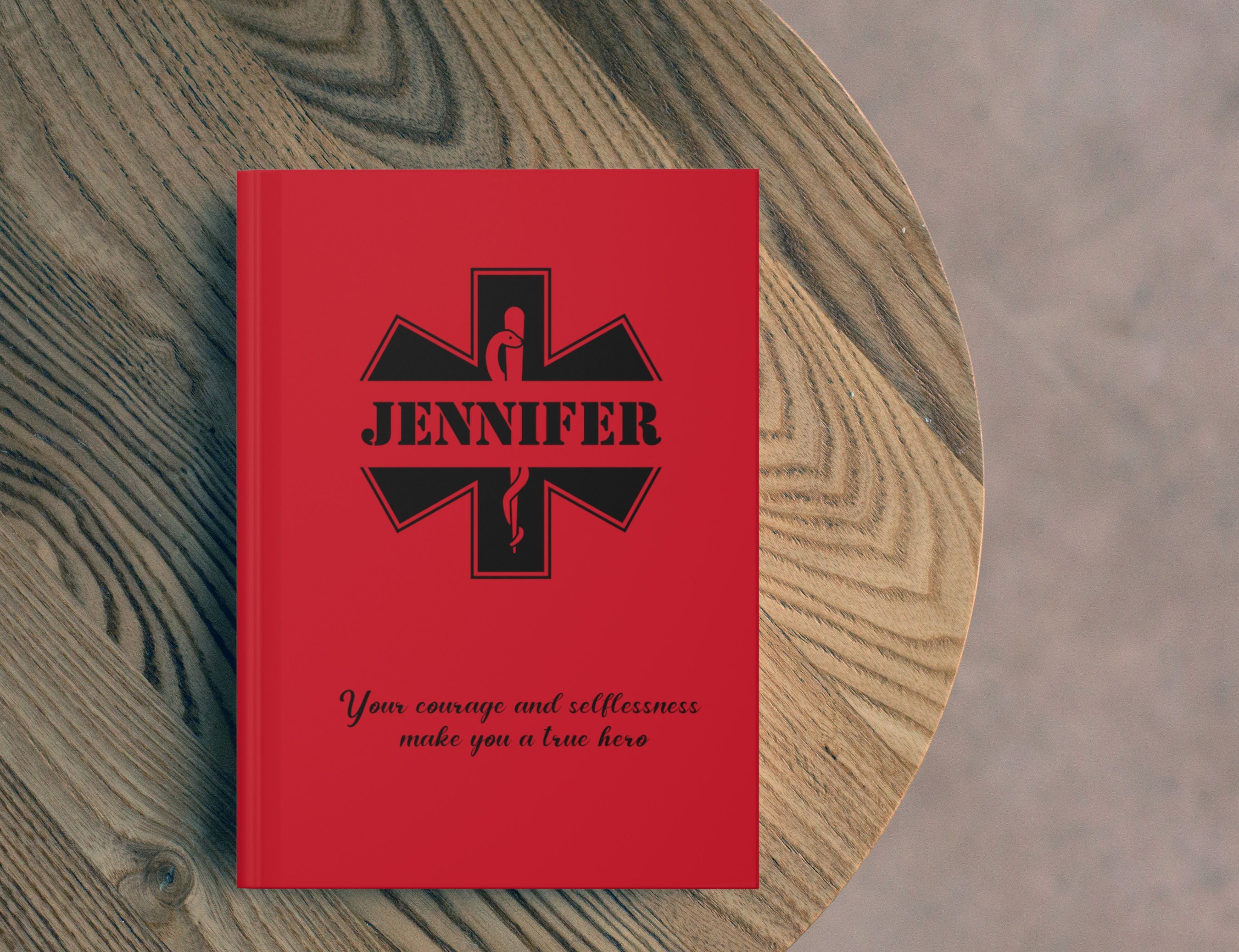 Paramedic Journal Gift, Personalized Paramedic Journal, Custom ...