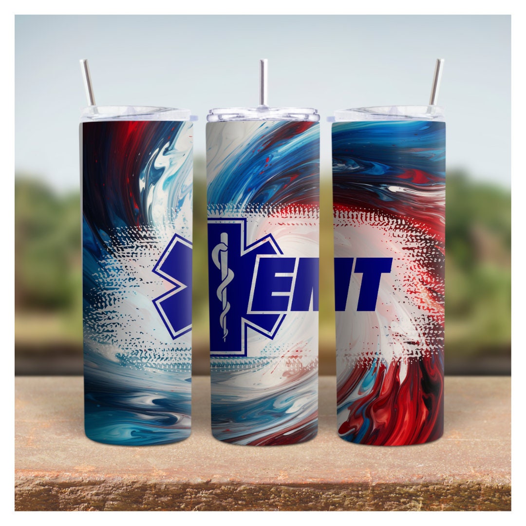 Paramedic Tumbler Design Paramedic Gift Paramedic Tumbler Skinny ...