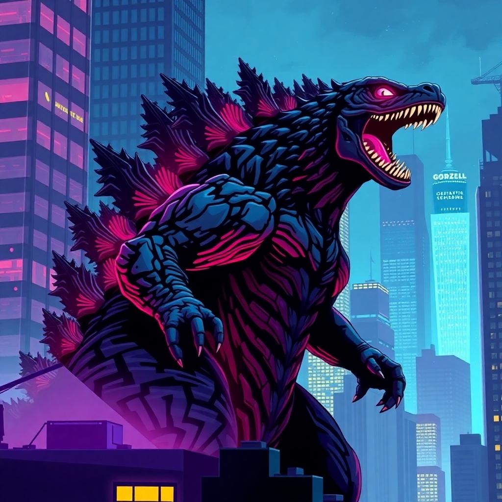 Godzilla Tumbler Wrap - King of the Monsters - 20 Oz Skinny Sublimation ...