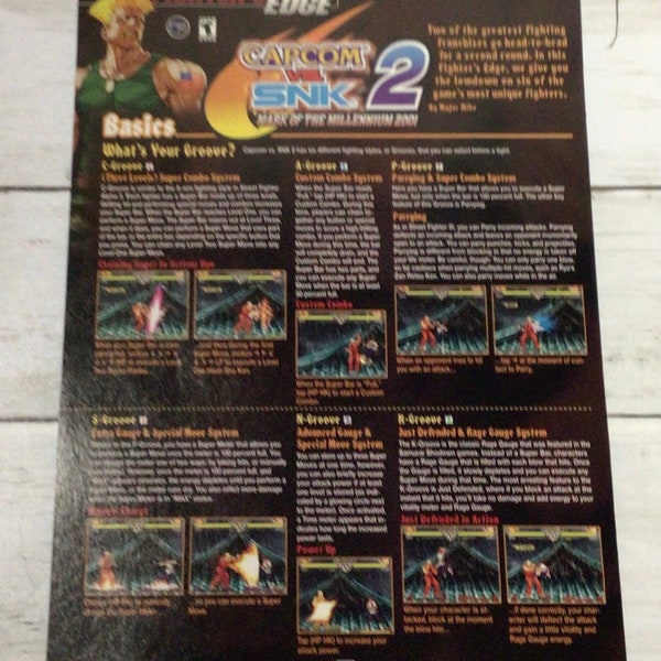 Capcom Vs Snk Poster - Etsy