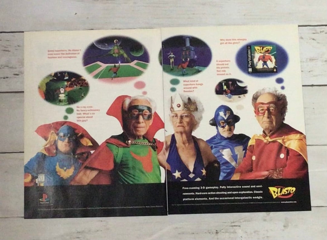 Blasto Authentic Print Ad Poster - Etsy