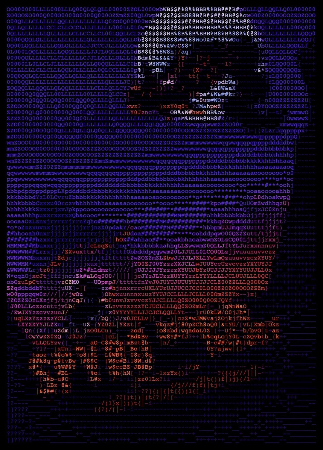 FRAMED Spyro the Dragon ASCII Art Moive Poster - Etsy