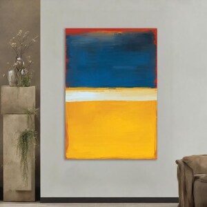 Mark Rothko Framed Canvas Artmark Rothko Reproduction - Etsy