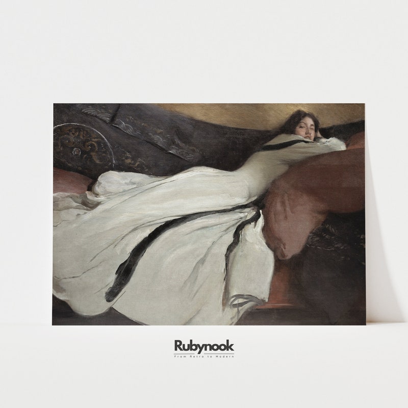 Reclining Woman Art - Etsy