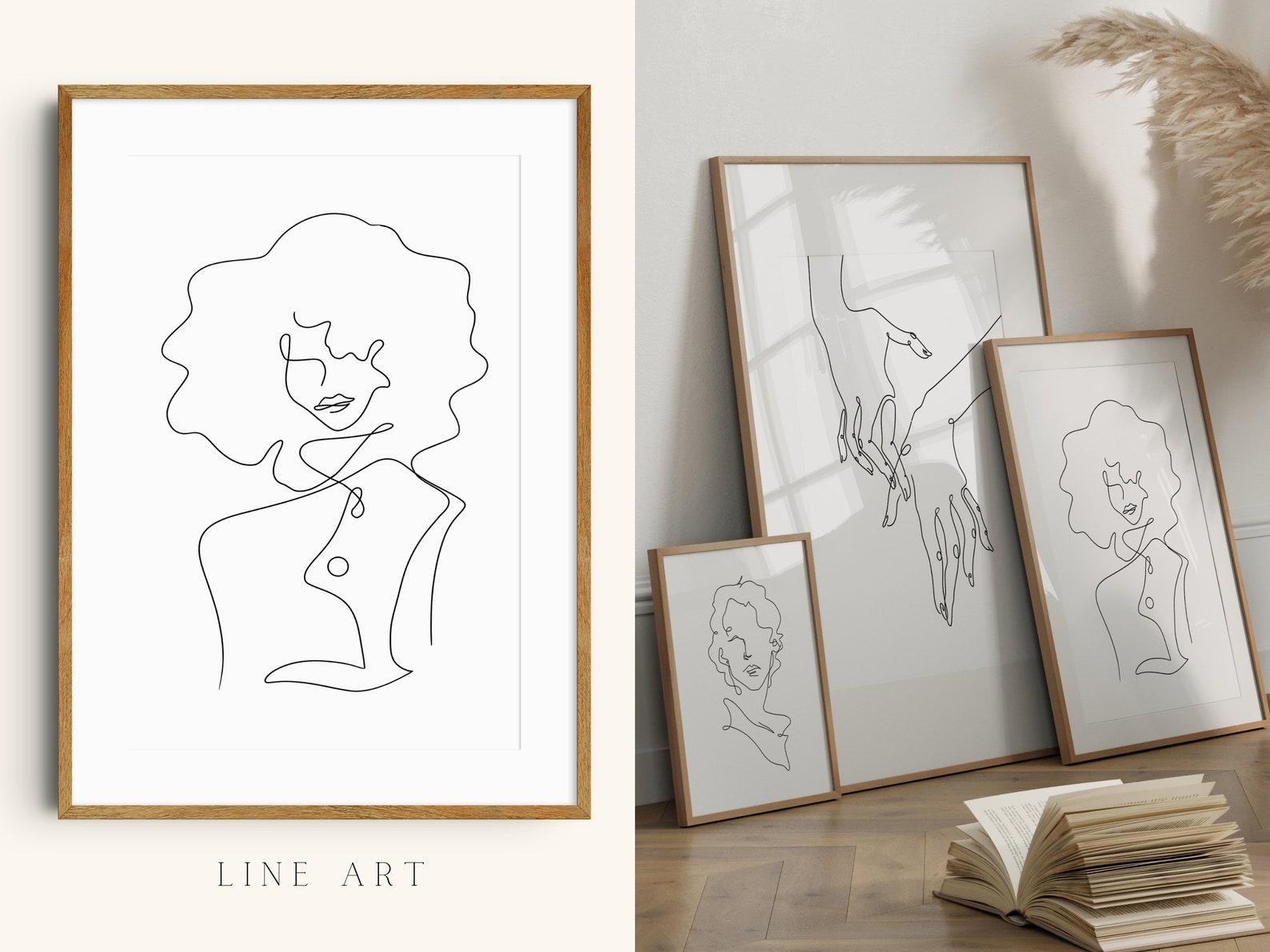 Modern Abstract Printable Mid Century Art for Framing Neutral Boho ...