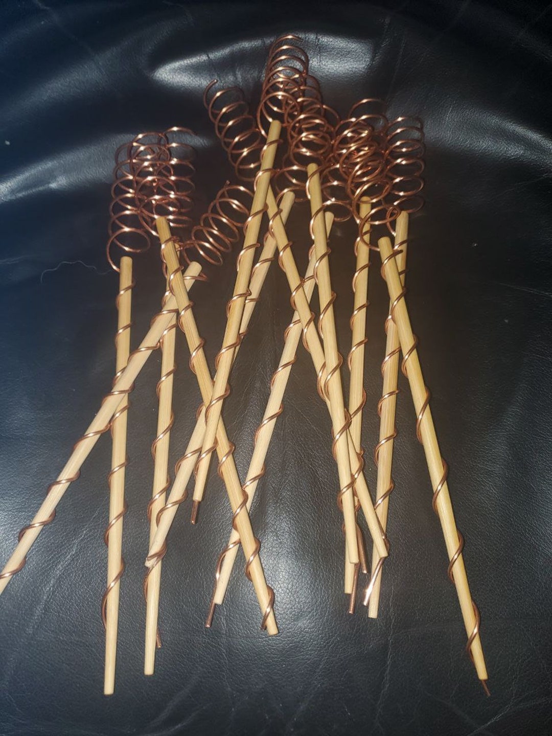 12 Spiral Copper Antennas for Electro-culture for Healthy - Etsy