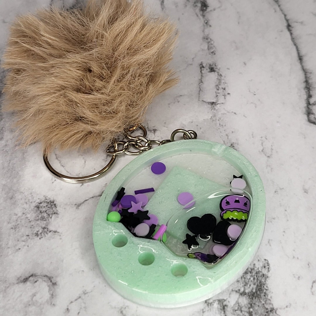 Tamagotchi Shaker Keychain - Etsy