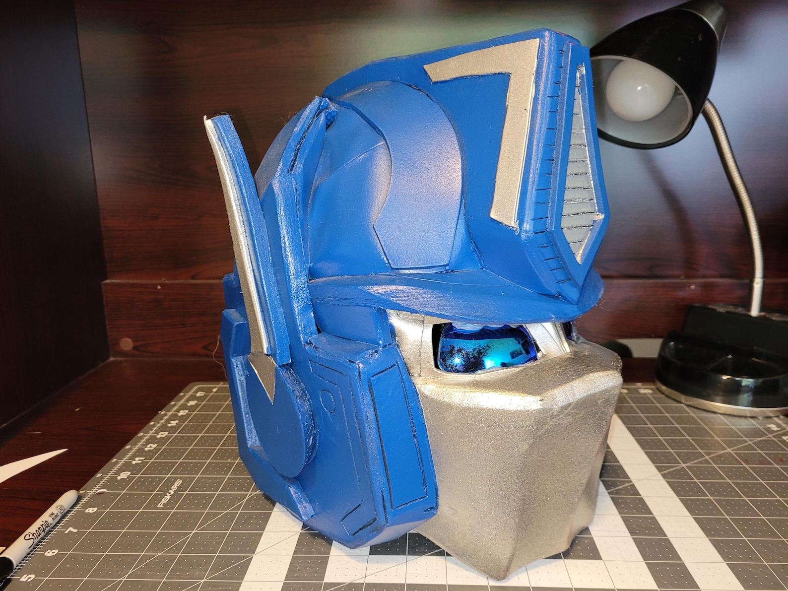 Optimus Prime Helmet - Etsy