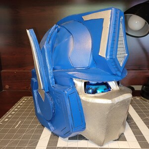 Optimus Prime Helmet - Etsy