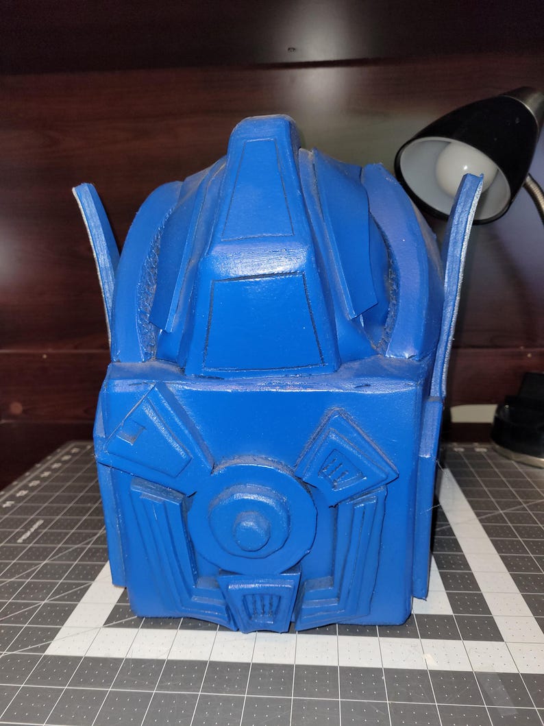 Optimus Prime Helmet - Etsy
