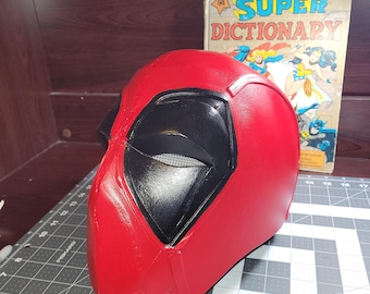 Deadpool Face-shell EVA Mask Template - Etsy