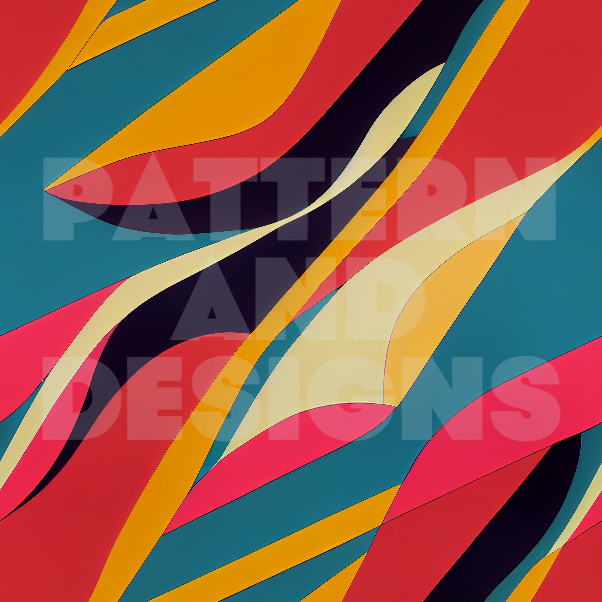 Geometric Abstract Digital Paper, Modern Digital Paper, Abstract ...