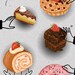 Food Clipart, Donut Clipart, Cute Food Clipart, Digital Download, Food ...