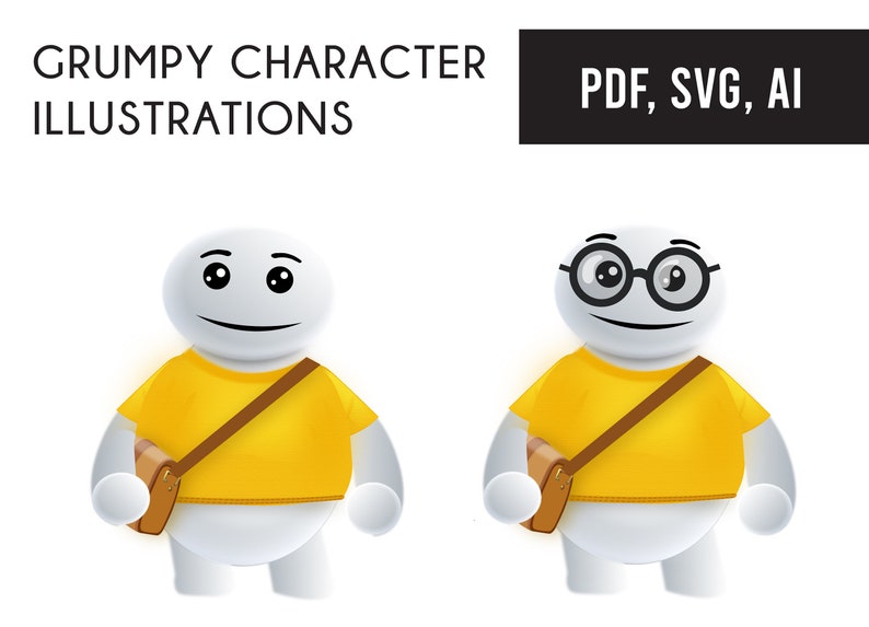 Grumpy Svg, Grumpy Vector, Clipart, Grumpy, Digital, Download ...