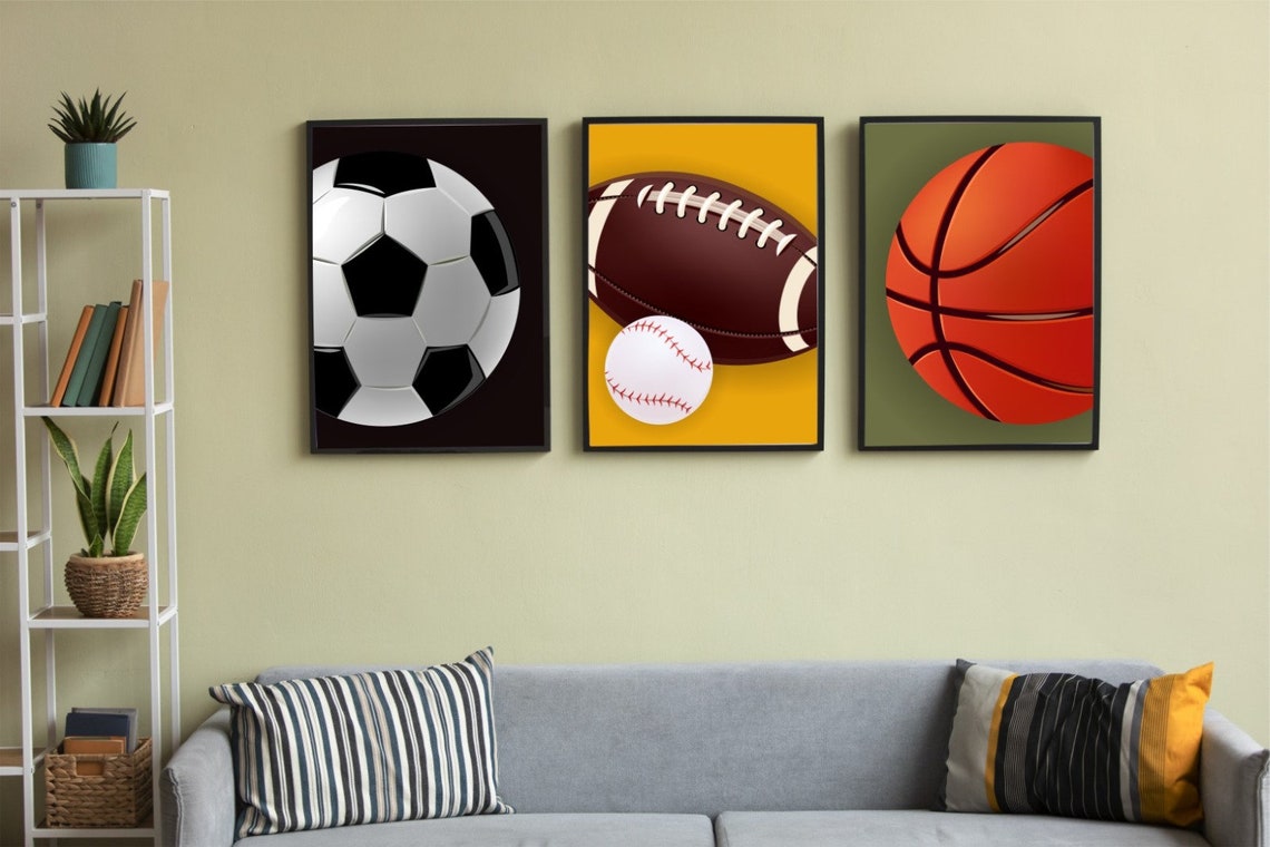 Watercolor Sports Clipart, Sports Clipart, Soccer Clipart, Basketball ...