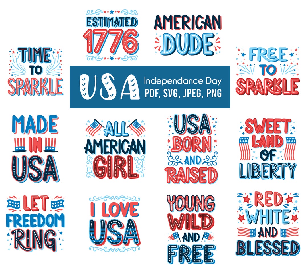 4th of July Clipart. 4th of July Clip Art. America Clipart ...