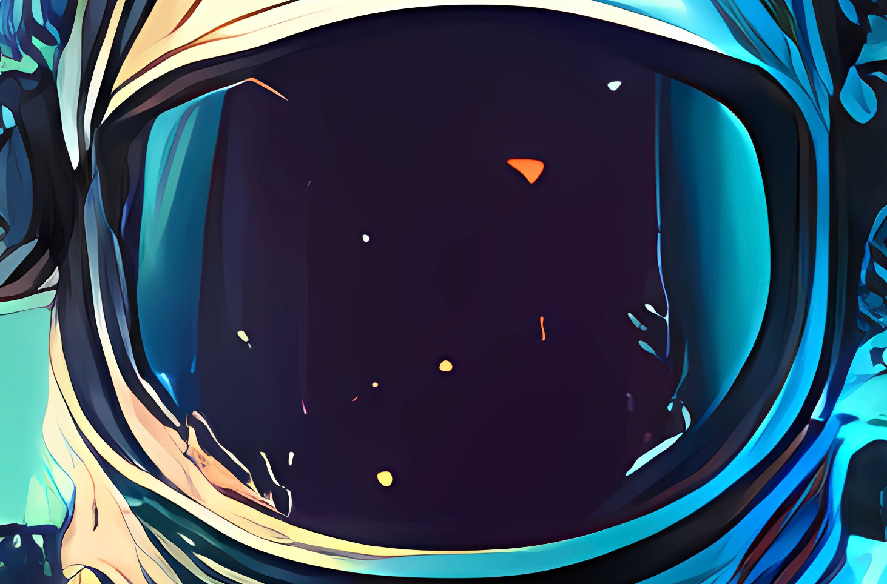 The Astronaut #2, Digital Art Print, AI Generated, Wall Art, AI Art ...
