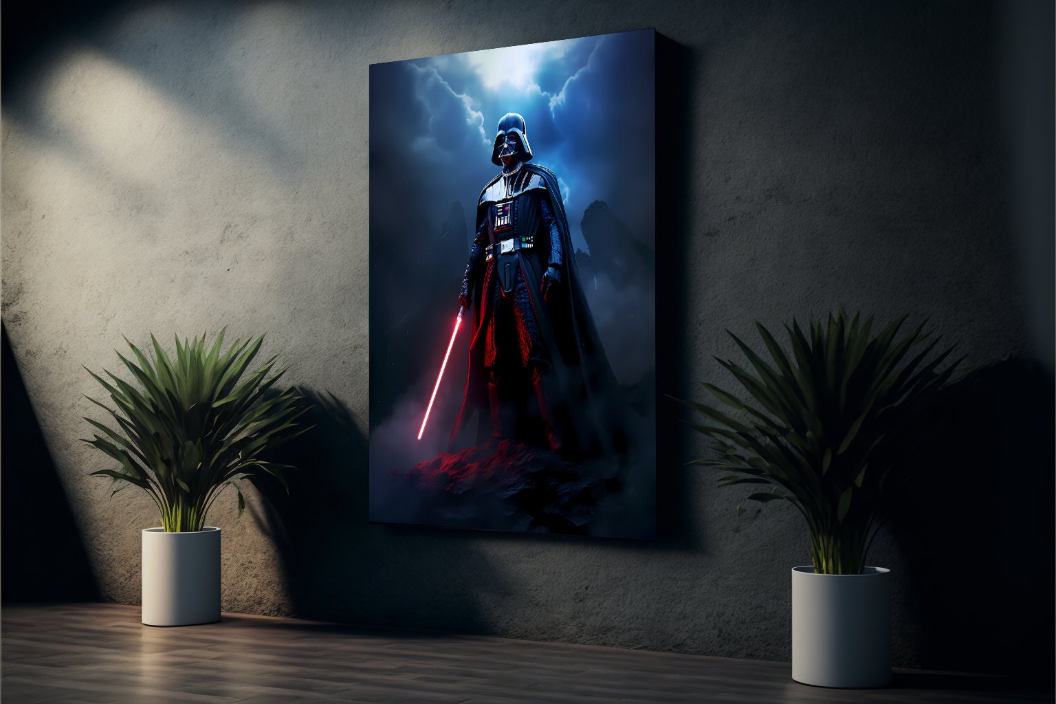 Darth Vader 1, Digital Art Print, AI Generated, Wall Art, AI Art ...