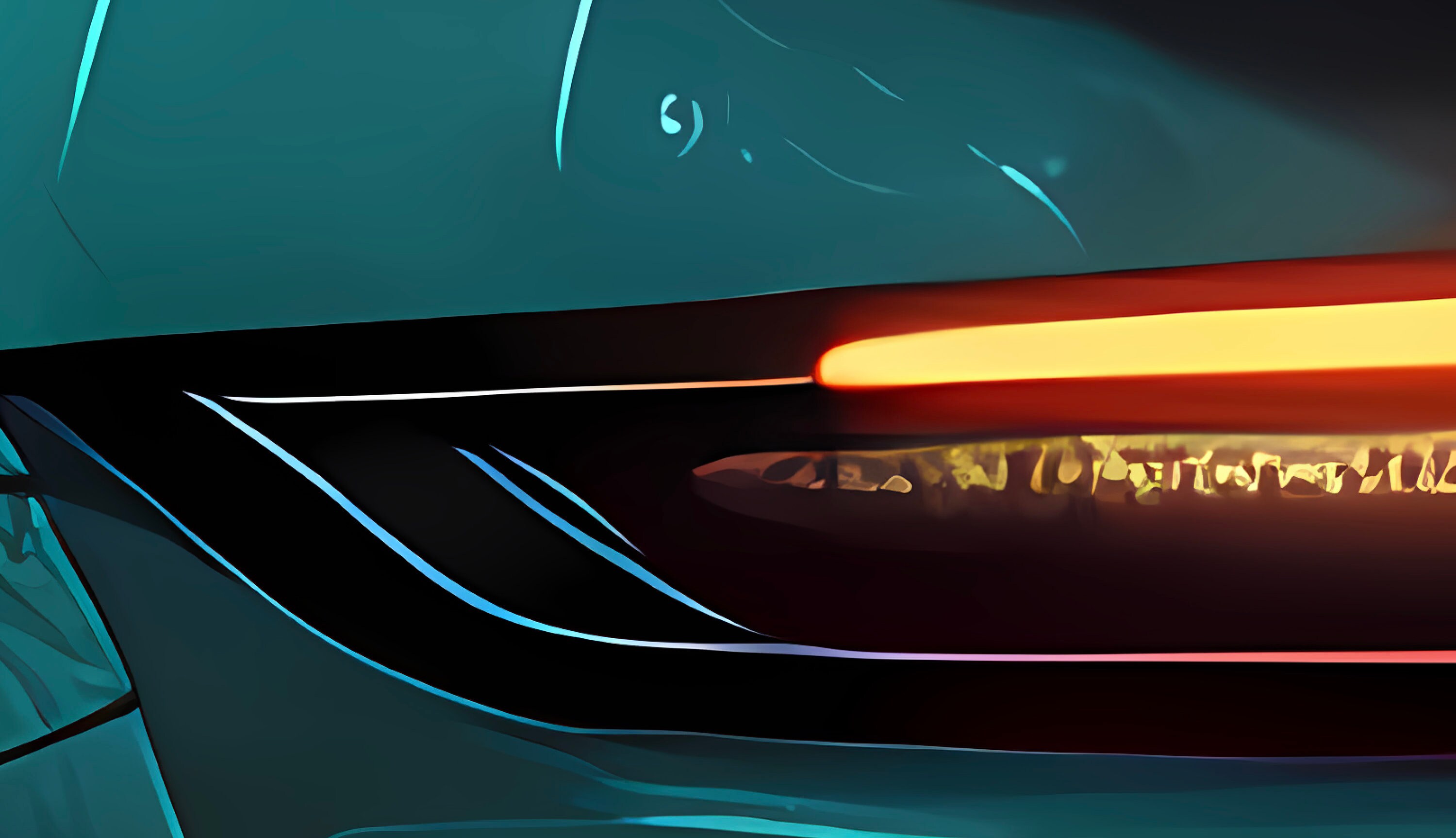 Cyberpunk Porsche Art Print, AI Generated Car Poster (digital Download ...