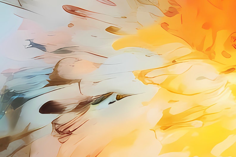 Abstract Art #1, Digital Art Print, AI Generated, Wall Art, AI Art ...