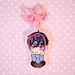 Alien Stage Ivan & Till Decora Keychains + Glitter Stickers - Etsy